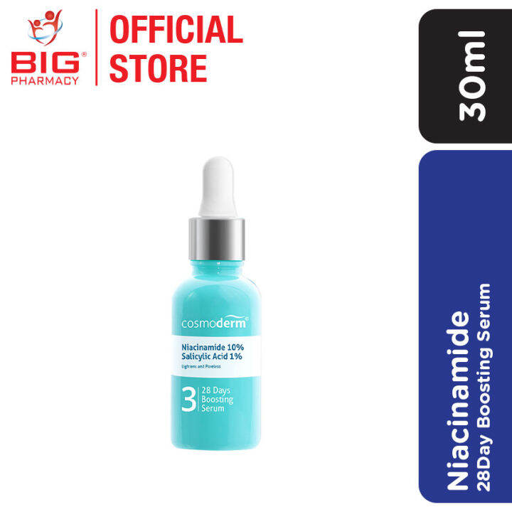 Cosmoderm Niacinamide 28Day Boosting Serum 30ml | Lazada