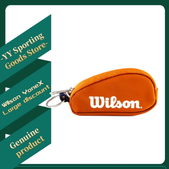 Wilsonพวงกุญแจปากกาสร้างสรรค์กระเป๋ามินิเทนนิสแร็กเก็ตกระเป๋าใส่กุญแจ ...