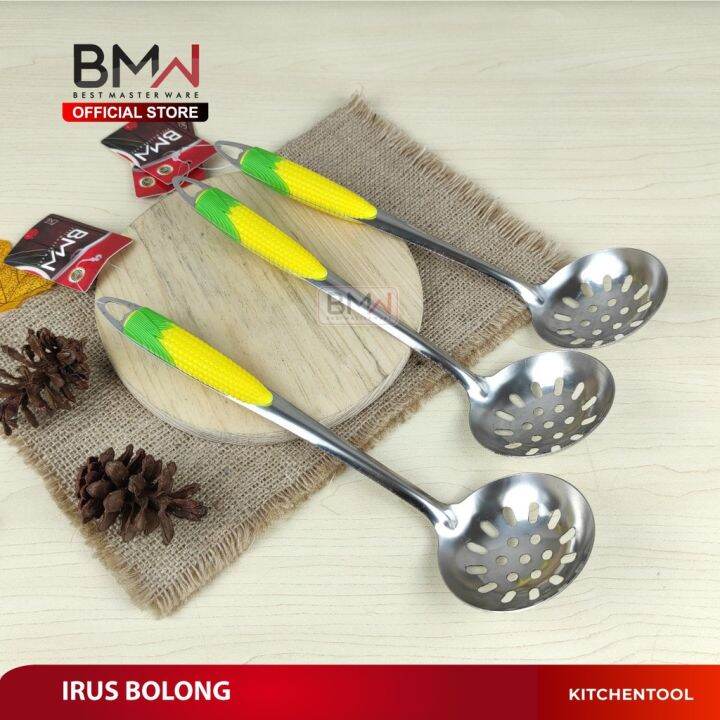 BMW Kitchen Ware - Sendok Kuah Sayur Irus Centong Bolong Model Jagung ...