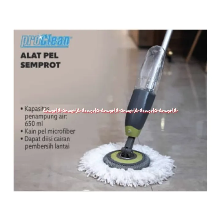 Proclean Spray Mop Pel Dengan Air Alat Pel Dengan Spray Pro Clean ...