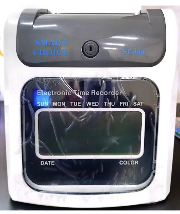 Smart Choice SC-888 Electronic Digital Time Recorder | Lazada PH