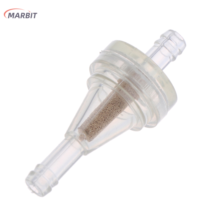 MARBIT 1/4" Inline Clear Gas Filte 6mm Universal Motorcycle Gas Petrol ...