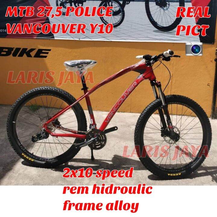 PROMO POLICE mtb vancouver y10 MTB 27,5 inch POLICE VANCOUVER Y10 BARU ...