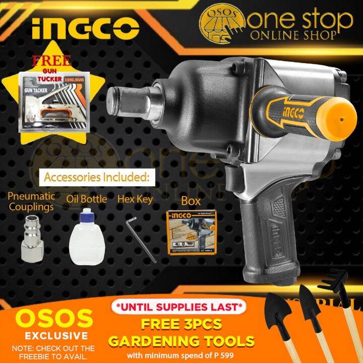 Ingco Tools Original Industrial 3/4inches(1600Nm) Air Impact Wrench ...