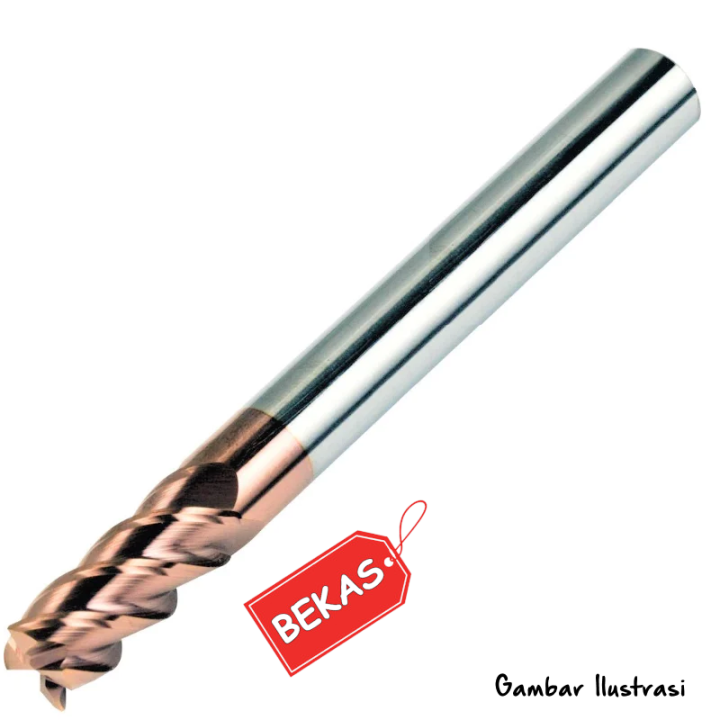 Endmill 20 Endmill Carbide 20 Pahat Milling 20mm BEKAS Cuter milling ...