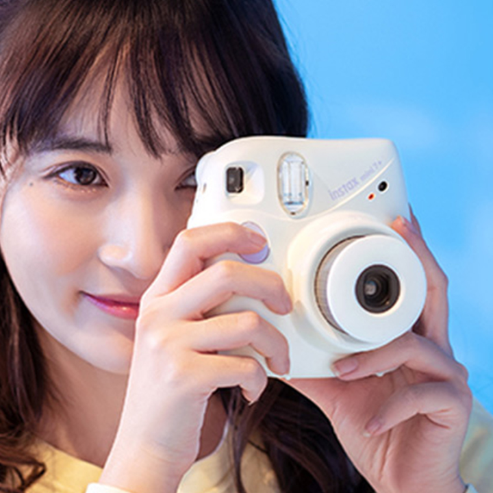 Polaroid camera Fujifilm Fuji instax mini7S/7C brown mini7+ package ...