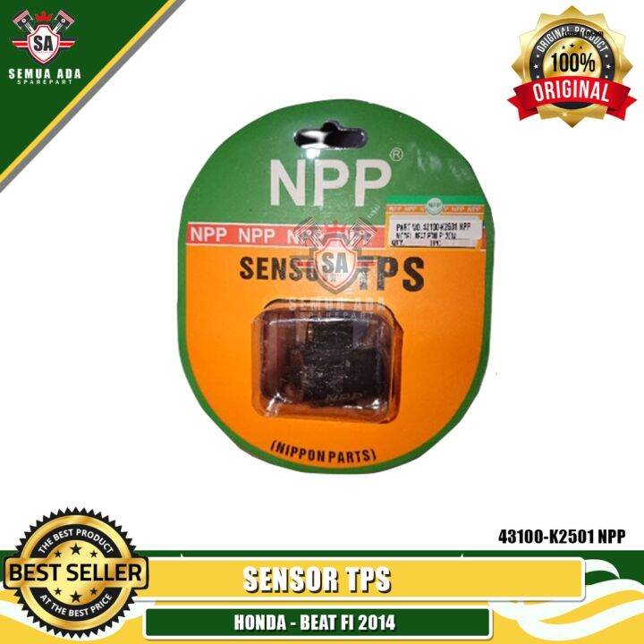 SENSOR TPS / THROTTLE POSITION SENSOR NPP ORIGINAL 100% NPP | Lazada ...
