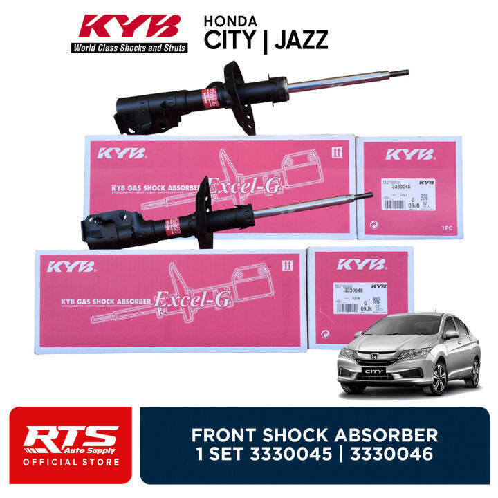 KYB Excel G Shock Absorber Honda City Jazz 2014 - 2020 Front - 3330045 ...