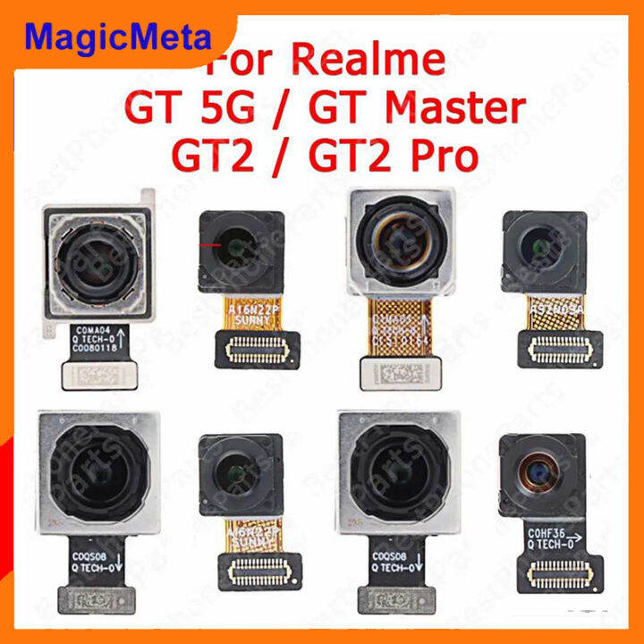 MagicMeta Original Rear&Front Camera For Realme GT 5G Master GT2 2 Pro Rear Camera Back Camera ...