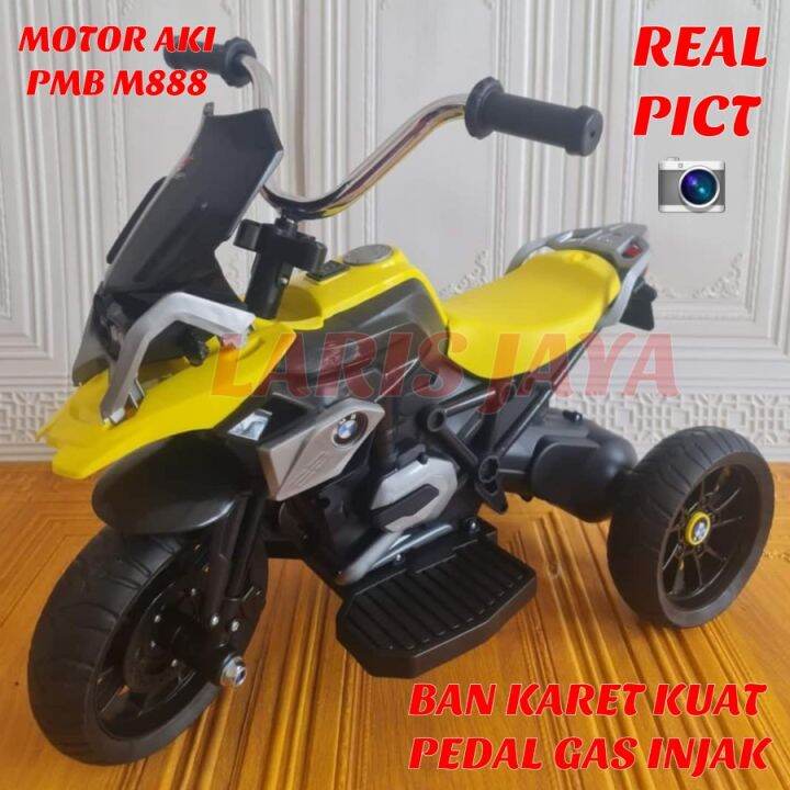 MOTOR AKI ANAK PMB M888 M-888 AKI MOTORAN AKI NINJA RODA TIGA MOTOR AKI ...