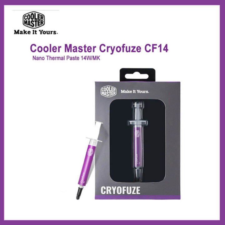 Cooler Master Cryofuze CF14 Nano thermal grease Paste 14WMK For PC ...