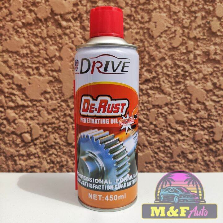 DRIVE De-Rust Penetrating Oil 450ml | Lazada PH