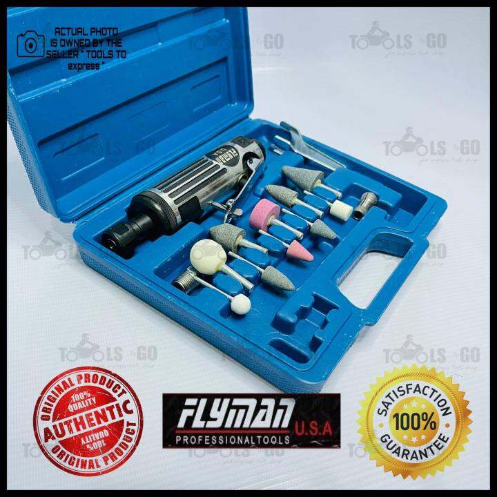 Flyman USA Pneumatic Air Die Grinder | Lazada PH