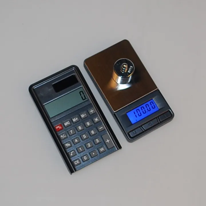 Mini Pocket Electronic Calculator Scale 200g 0.01g Portable Precision ...