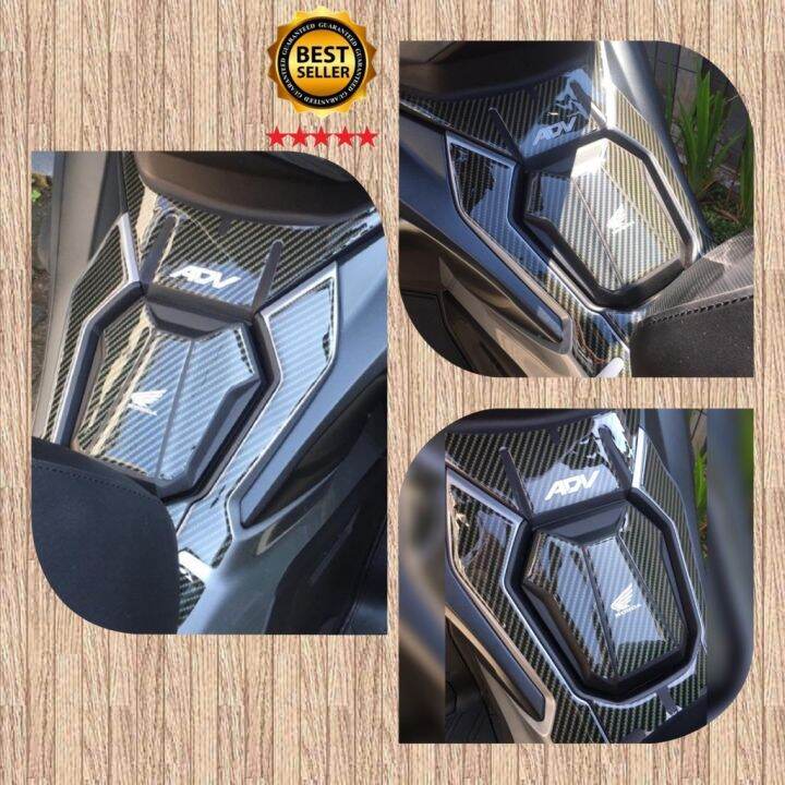 Tank PAD HONDA ADV 150 And NEW ADV 160 TANK PAD Carbon Cutting Sticker ...