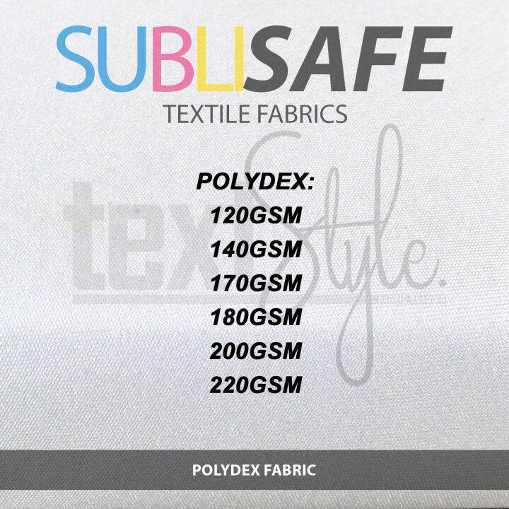 Textstyle (PER KILO) Sublimation Safe Polydex Fabric | Lazada PH