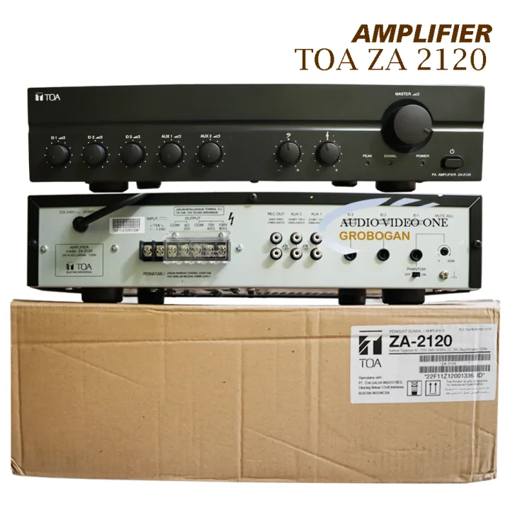 Ampli Toa ZA 2120 Amplifier Corong dan Spiker Columb ZA-2120 Original ...