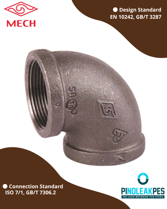 MECH ELBOW 90° THREADED UL/FM APPROVED - MALLEABLE IRON | Lazada PH