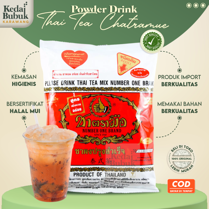 Teh Hijau Diet Chatramue Green Tea Pelangsing Asli Daun Teh Thailand ...