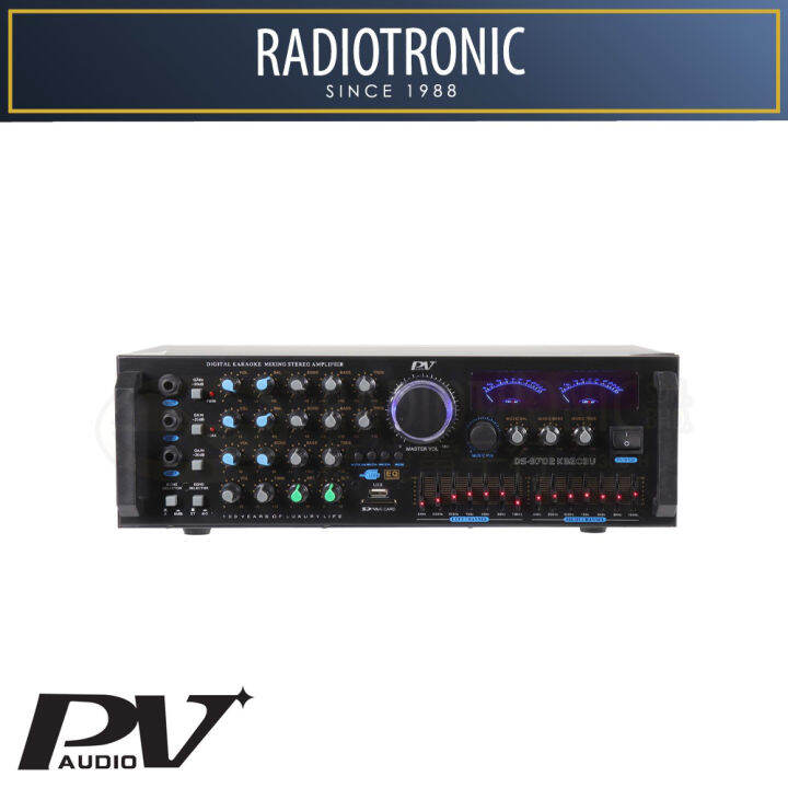 PV Audio Mixer Amplifier With USB 100W DS-9702-KB203 (MCMC Approved ...
