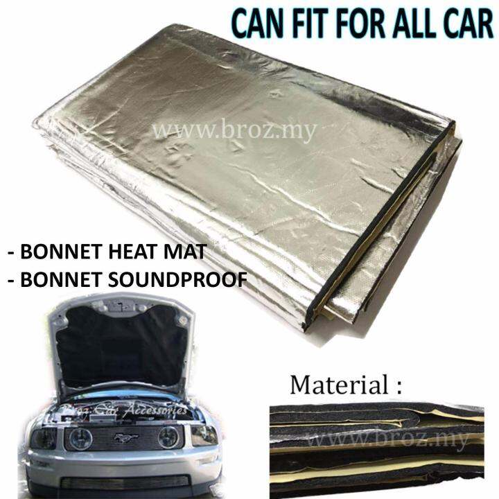FastPack MONOCROSS High Quality Deadening Bonnet Sound Proof / Heat ...