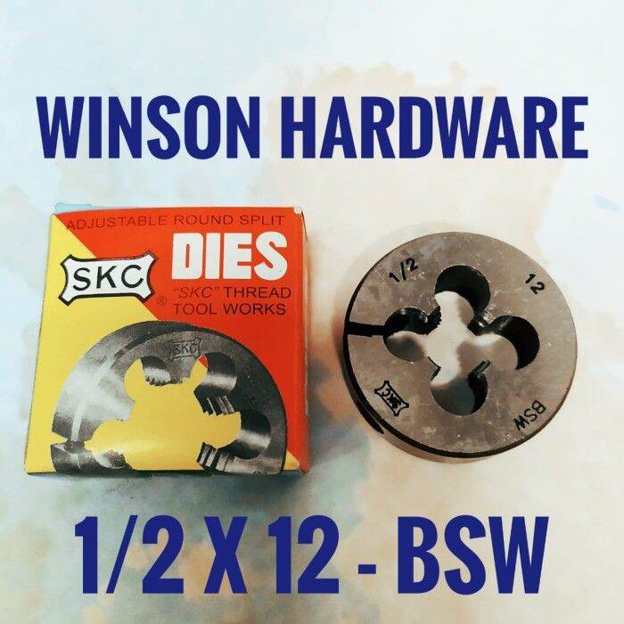 [COD] Mata Senai Skc 1/2X12 Bsw - Snai Snay Snei Dies Drat Baut M 1/2 X 12 / Perlengkapan Rumah ...