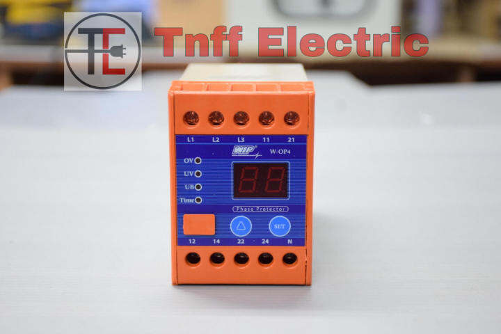 WIP W-OP4 380-415V (3P4W) อุปกรณ์ป้องกันไฟ Digital Phase Protector ...