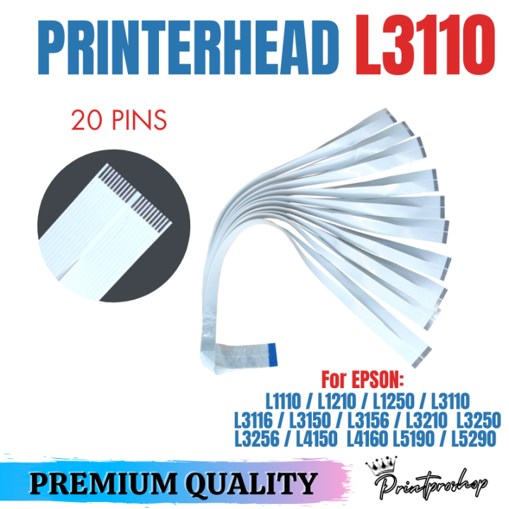 Printhead and Sensor Flex Cable for Epson L3110 L1110 L3210 L3116 L3118 ...