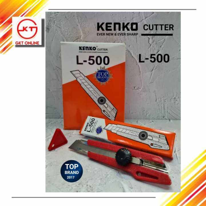 Cutter Kenko L-500 / Pisau Cutter | Lazada Indonesia