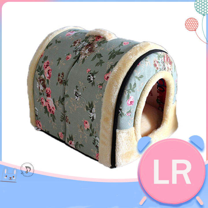 Cat Bed House Cave with Self Warming Cat Cubby Enclosed for Cats ...