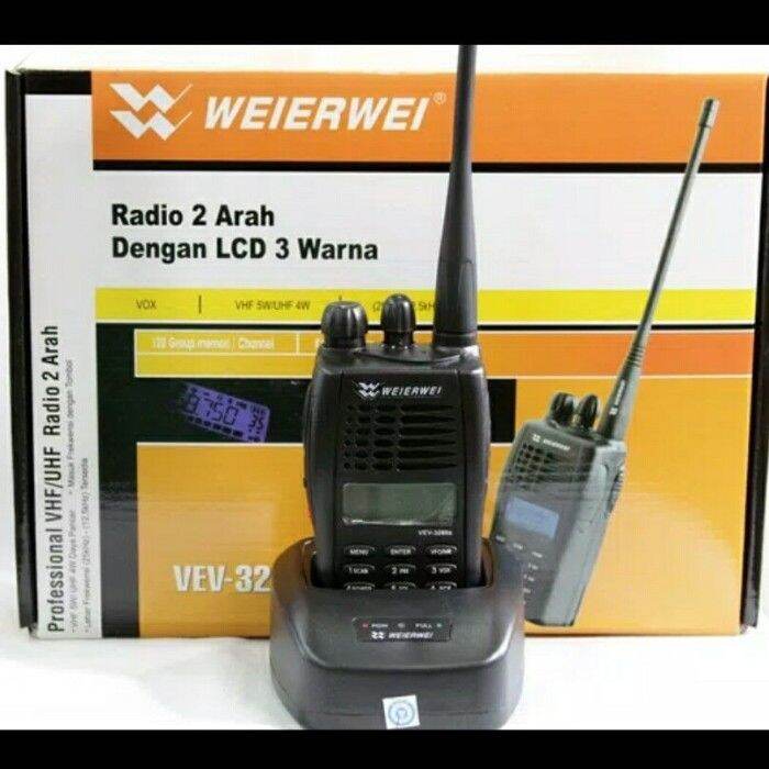 HT RADIO KOMUNIKASI Weierwei 3288S VHF atau UHF | Lazada Indonesia
