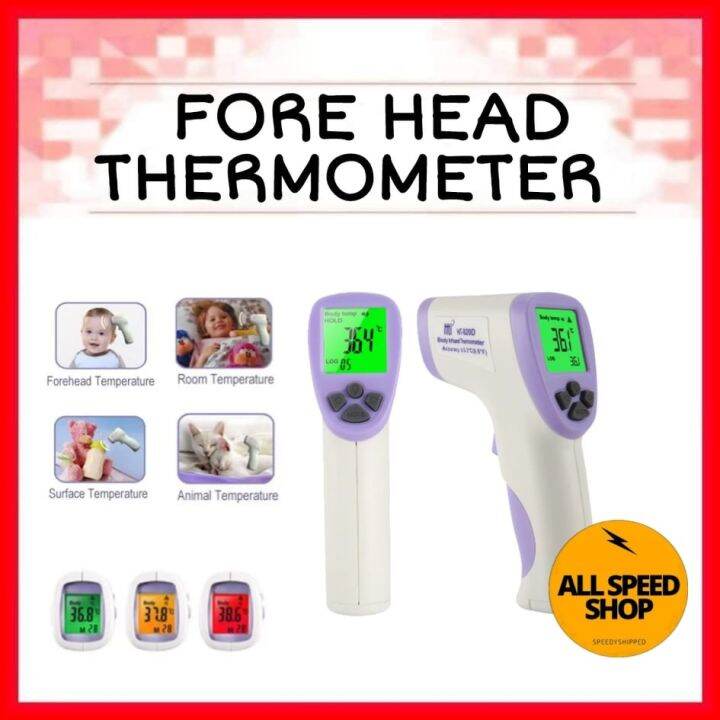COD Brand New Infrared Forehead Thermometer Non- Contact - Thermal Gun ...