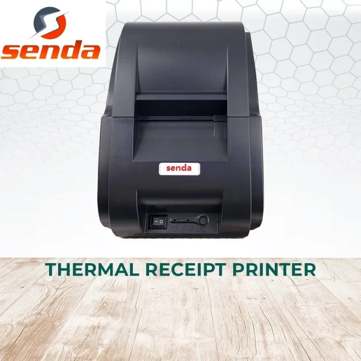 USB Senda XPrinter 58mm Thermal Cash Receipt Pos Wired Mini Printer JP-58H | Lazada PH