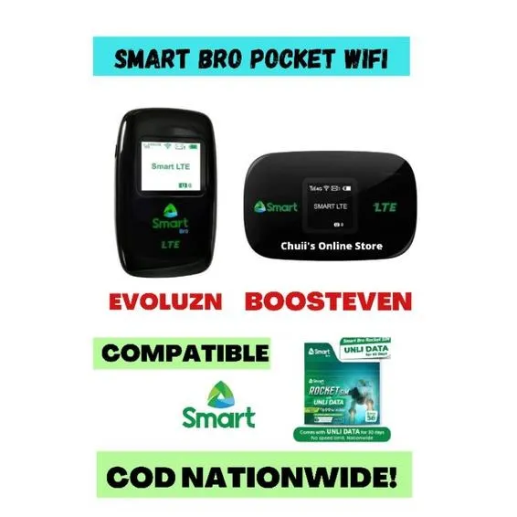 Smart Bro LTE Pocket Wifi(PR3F M028AT) | Lazada PH