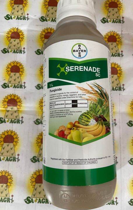 SERENADE SC BIO ORGANIC FUNGICIDE (1 LITER) BIOFUNGICIDE by BAYER ...