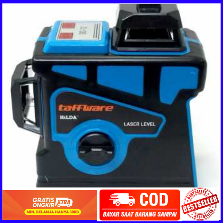 Alat Levling Laser/Alat Pertukangan Waterpas/Waterpass 3D 12 Line ...