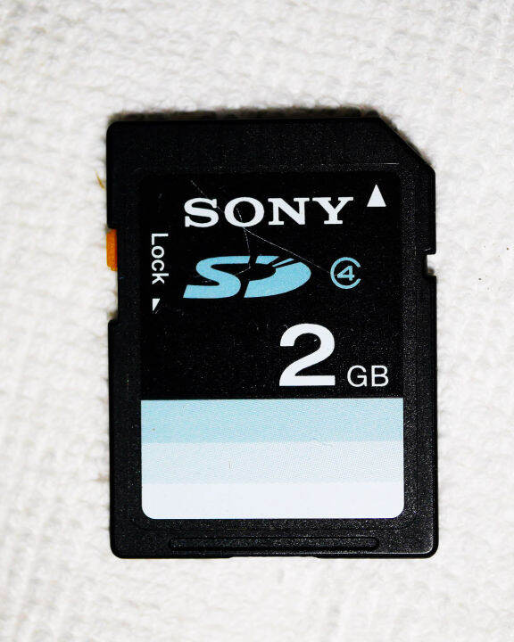 Sony 2GB Class 4 SD Memory Card SF-2C1 Original Genuine, protected ...