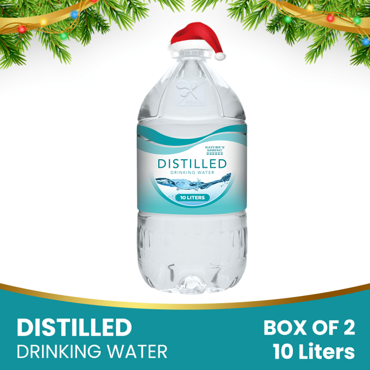 Nature's Spring Distilled Water 10 Liters | Lazada PH