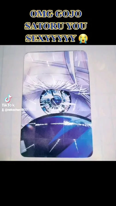 HQ GOJO SATORU JUJUTSU KAISEN 3D PHOTOCARDS (PREORDER&CUSTOMIZED ...