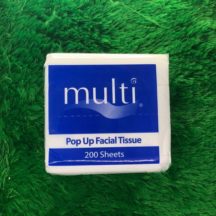 Tissue Multi Pop Up Facial Tissue 200 Sheets 2 Ply Tisu Multi Popup ...