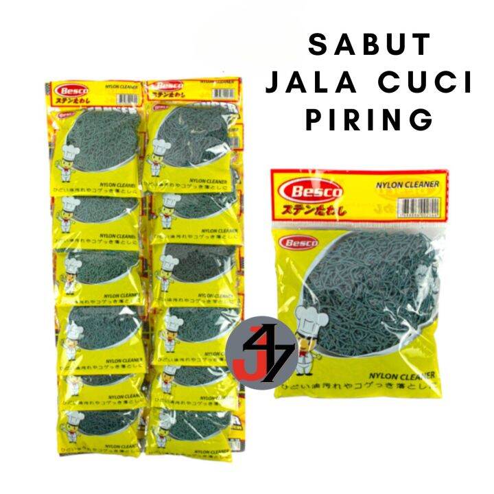 Sabut Cuci Piring - Sabut Jala Hijau - Gosok Jaring Cuci Piring ...