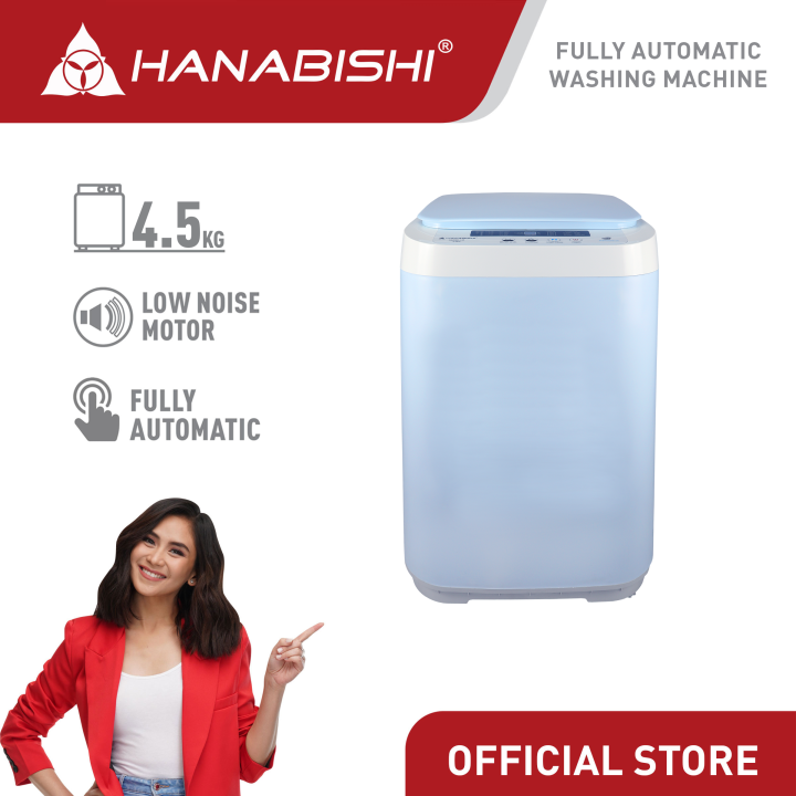 Hanabishi Fully Automatic Washing Machine 4.5KG capacity | Lazada PH