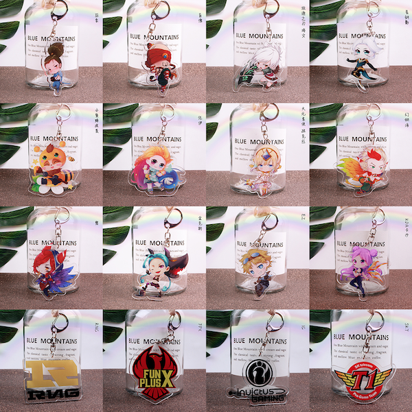 MÓC KHOÁ LOL, YASUO, YONE, EZREAL, LEESIN, LUX, SKT, FPX, RNG, IG, KDA, ... MÓC KHÓA LIÊN MINH ...