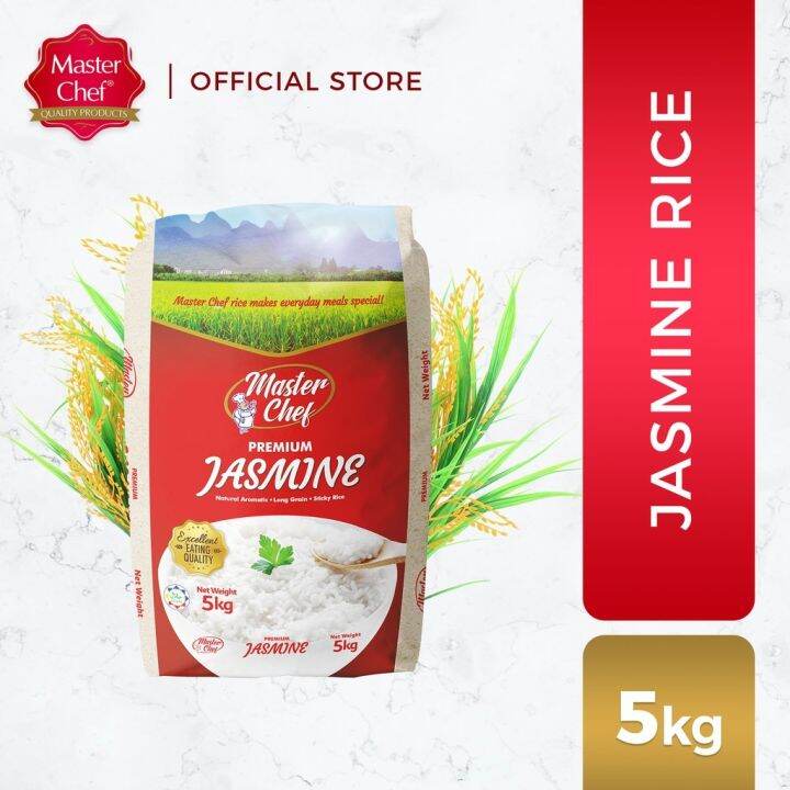 Master Chef Premium Jasmine Rice 5kg (5 Broken) | Lazada PH