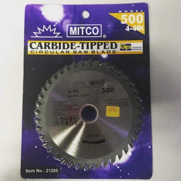 MITCO CARBIDE TIPPED CIRCULAR SAW BLADE 4"-105MM (MADE IN JAPAN) | Lazada