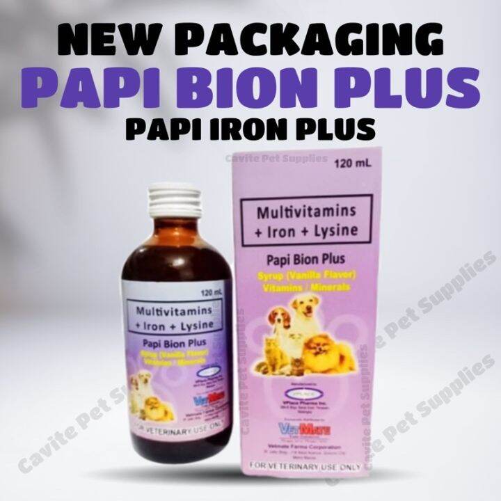 NEW PACKAGING PAPI IRON PLUS B COMPLEX Bion Plus 120ml | Lazada PH