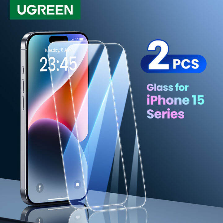 UGREEN 2PCS Borderless Full Screen HD Screen Protector with Film for ...