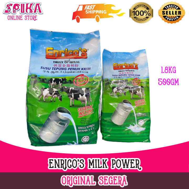 ENRICOS TRULY ORIGINAL FULL CREAM MILK POWDER / SUSU TEPUNG PENUH KRIM 550G / 1.8 KG | Lazada