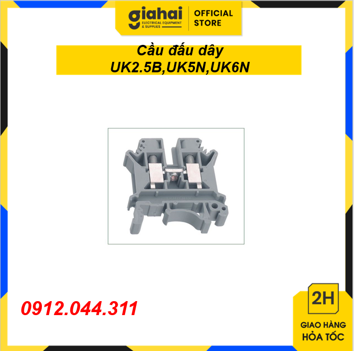 Cầu đấu dây UK2.5B,UK5N,UK6N TBD161 | Lazada.vn