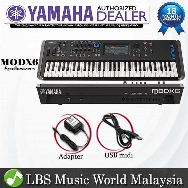 Yamaha MODX6 61 Key Synthesizer Basic Package Music Keyboard With ...